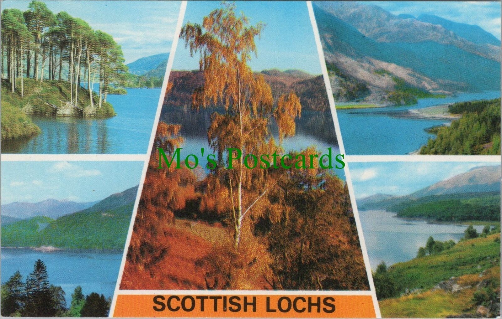 Scotland Postcard - Scottish Lochs, Loch Eilt, Loch Ness, Loch Leven ...