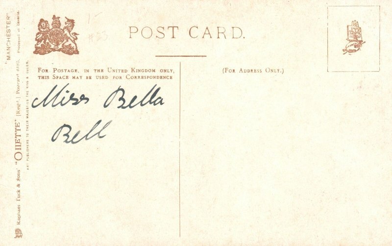 Vintage Postcard Reading Room Chatham Public library Manchester England ...