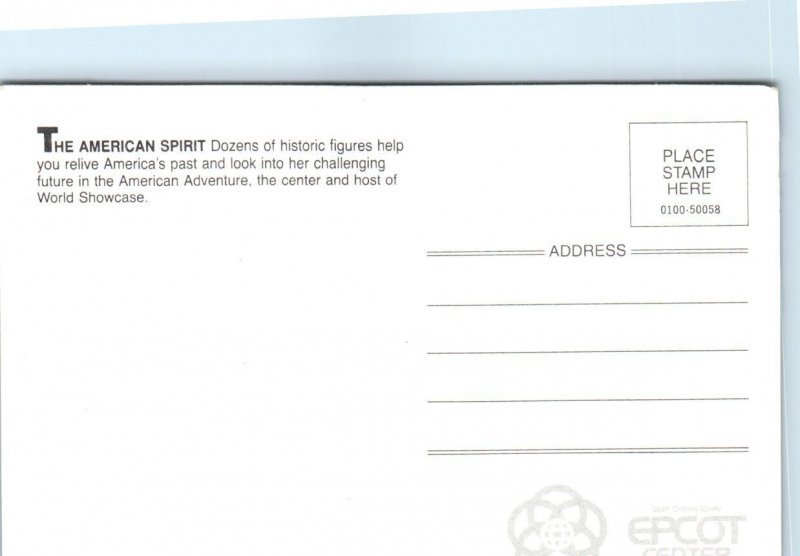 The American Spirit, American Adventure, Epcot, Walt Disney World ...