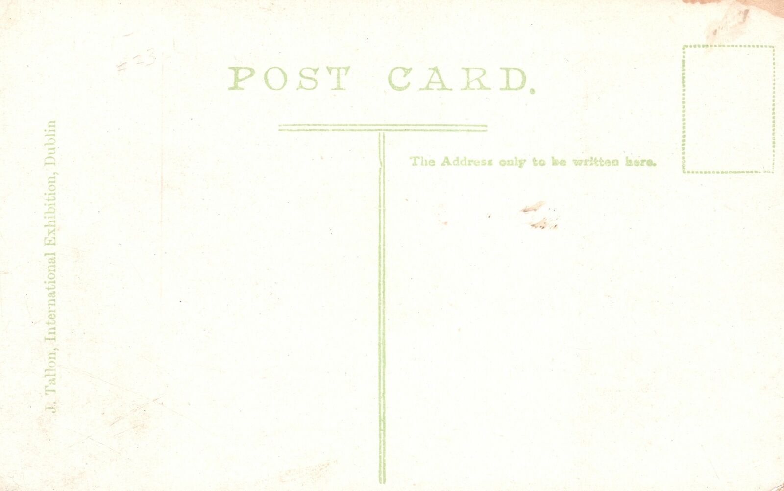 Vintage Postcard 1910's Palace Industries Irish Int'l Exhibition Dublin ...