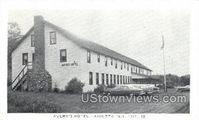 Avery's Hotel Arietta NY Unused | United States - New York - Other ...