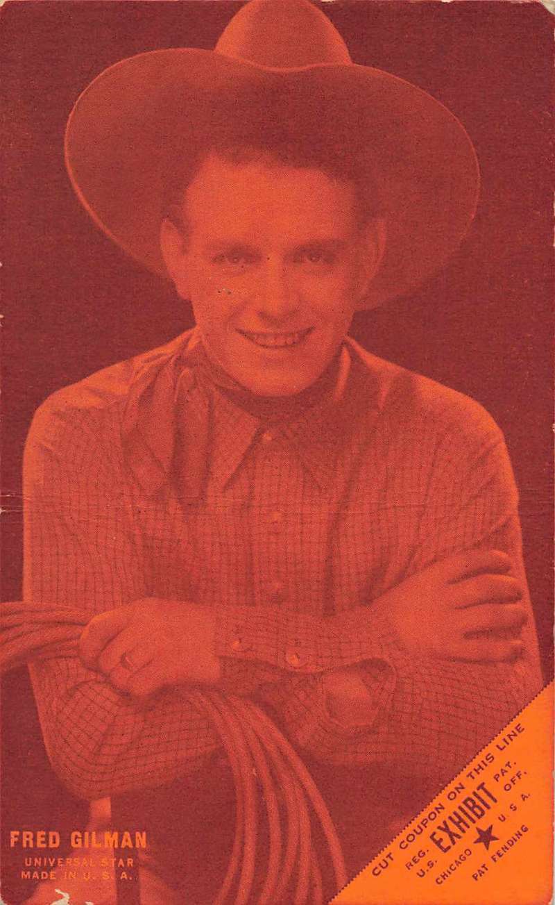 Fred Gilman Silent Film Actor Antique Arcade Card J68957 | Other ...