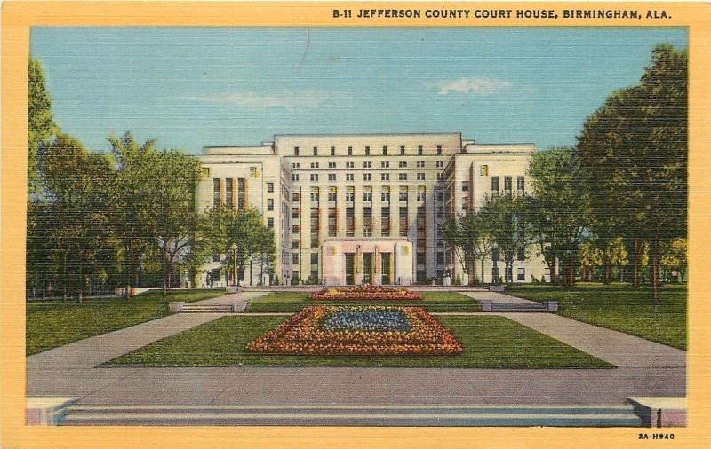 Birmingham Alabama~Jefferson County Courthouse~1932 Art Deco ...