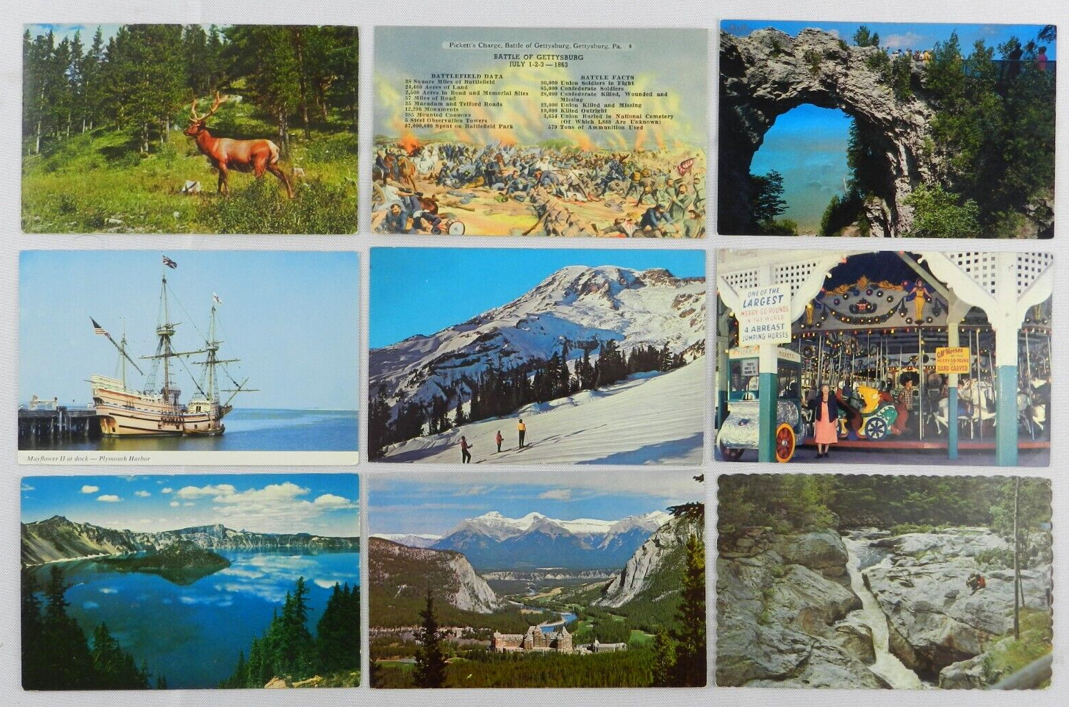 500+ Postcards Large Lot 1900-1970s, US States, RPPC, Vintage Towns and ...