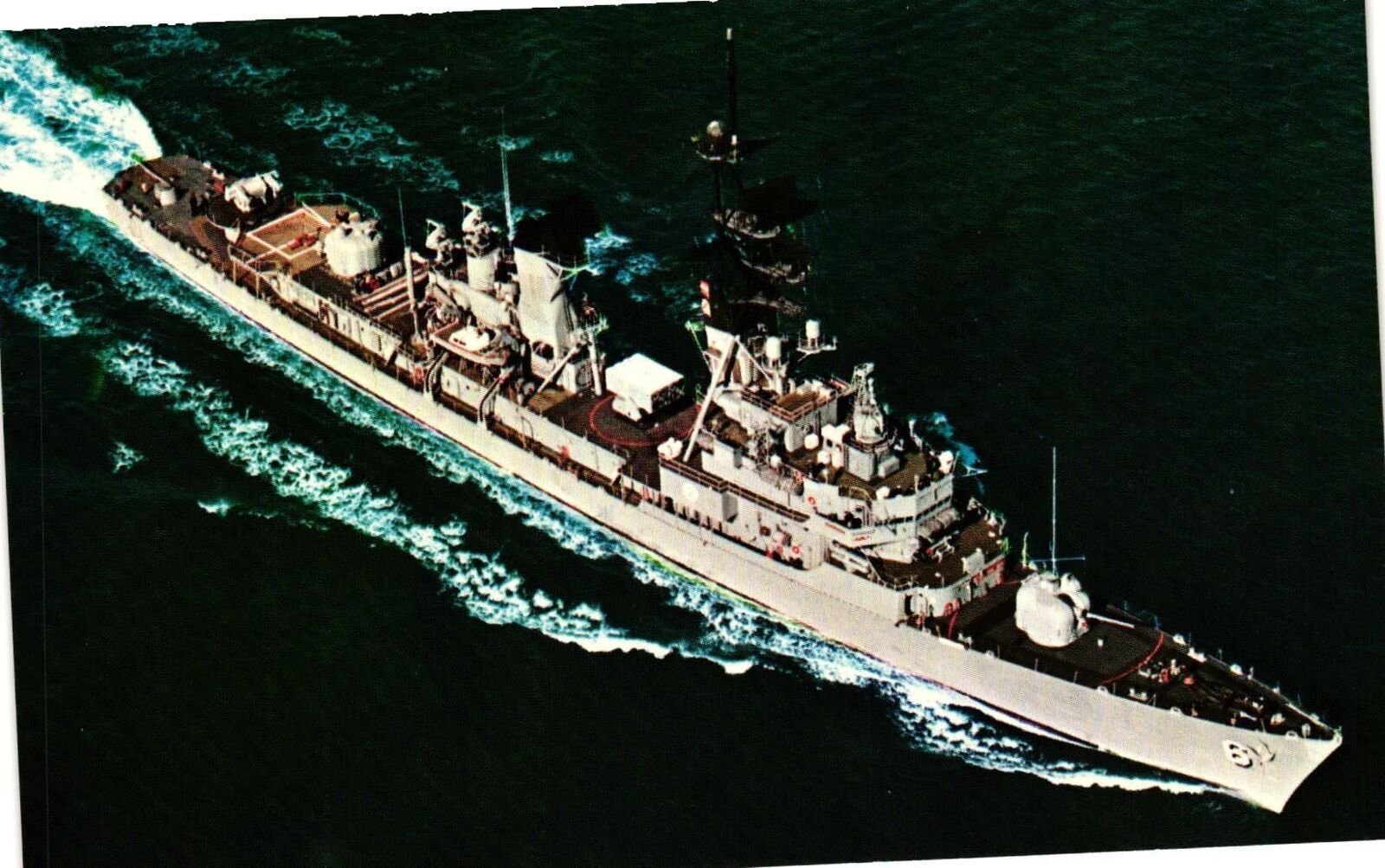 Vintage Postcard- USS Barney (DDG-6) Missile Destroyer Ship. | Other ...
