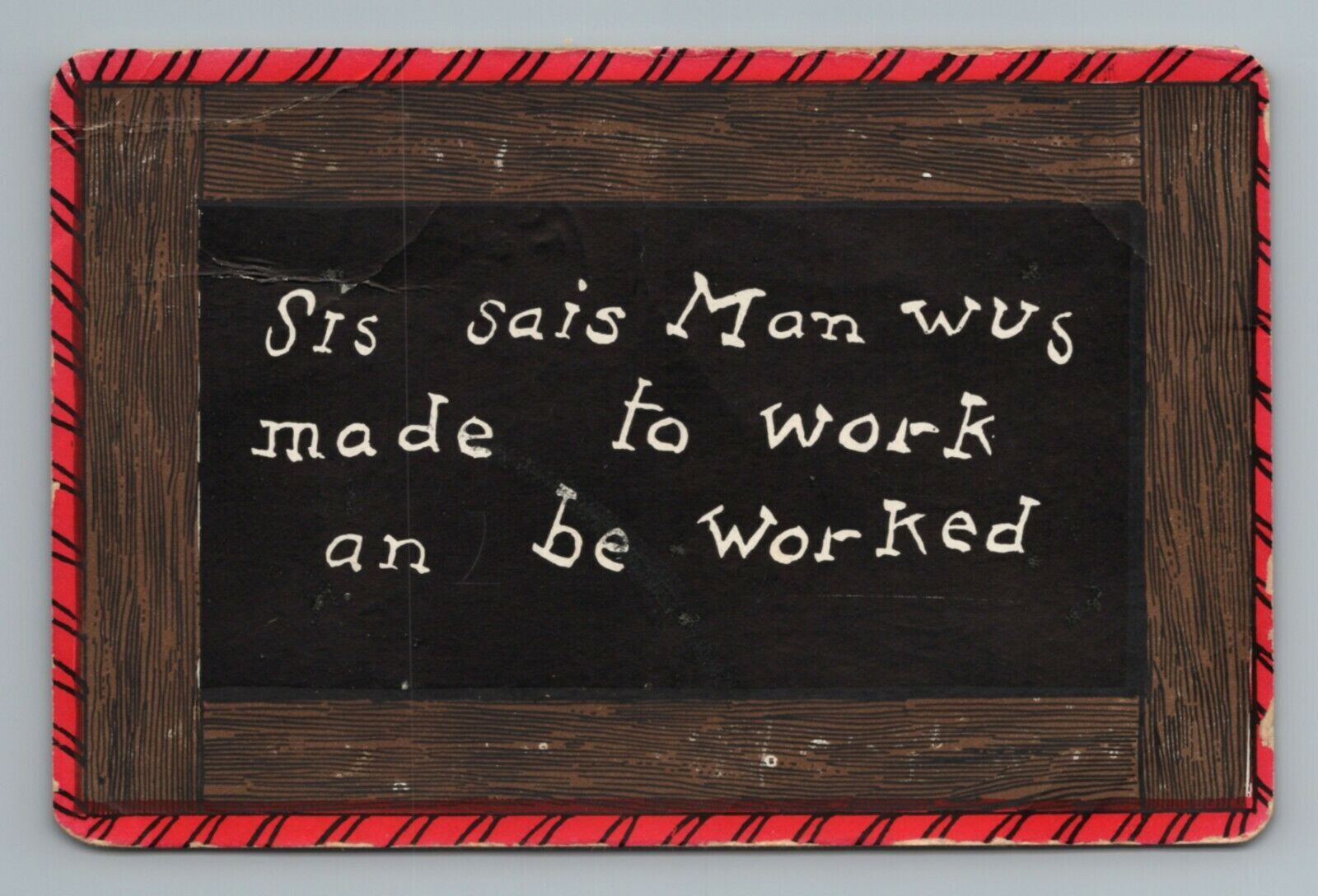 Victorian Humor Comic Card Odd 1900s Vintage Postcard | Other ...