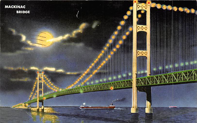 The Mackinac Bridge World's Longest Suspension Bridge - Mackinac Bridge ...