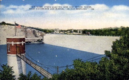 Dix River Hydro-Electric Dam and Intake Tower - Old Kentucky s ...