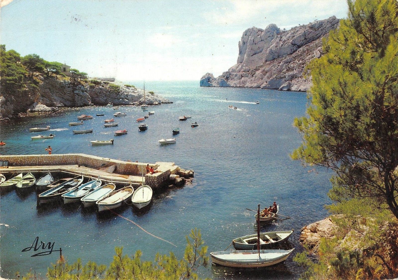 BT6568 Calanques port de la calanque de Sormiou France | Europe ...