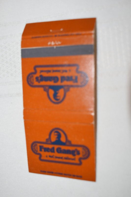 Fred Gang's Restaurant 30 Strike Matchbook Cover | Ephemera - Other ...