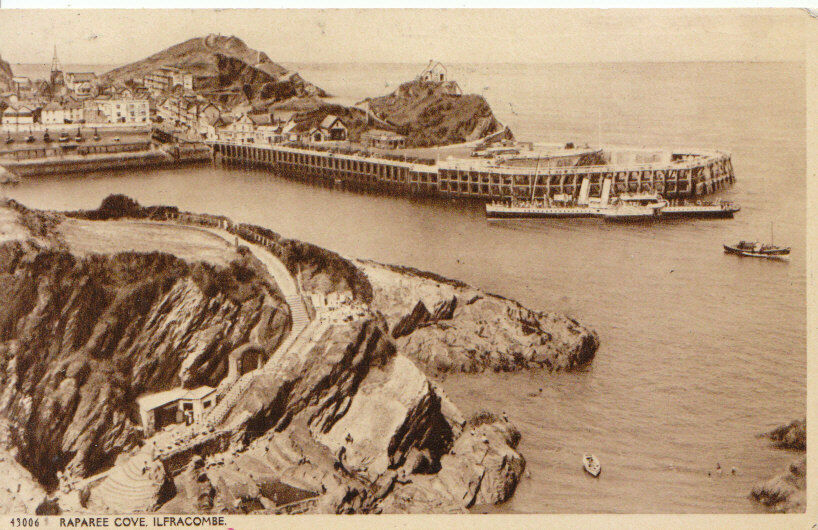 Devon Postcard - Raparee Cove - Ilfracombe - Ref 3301A | Europe ...
