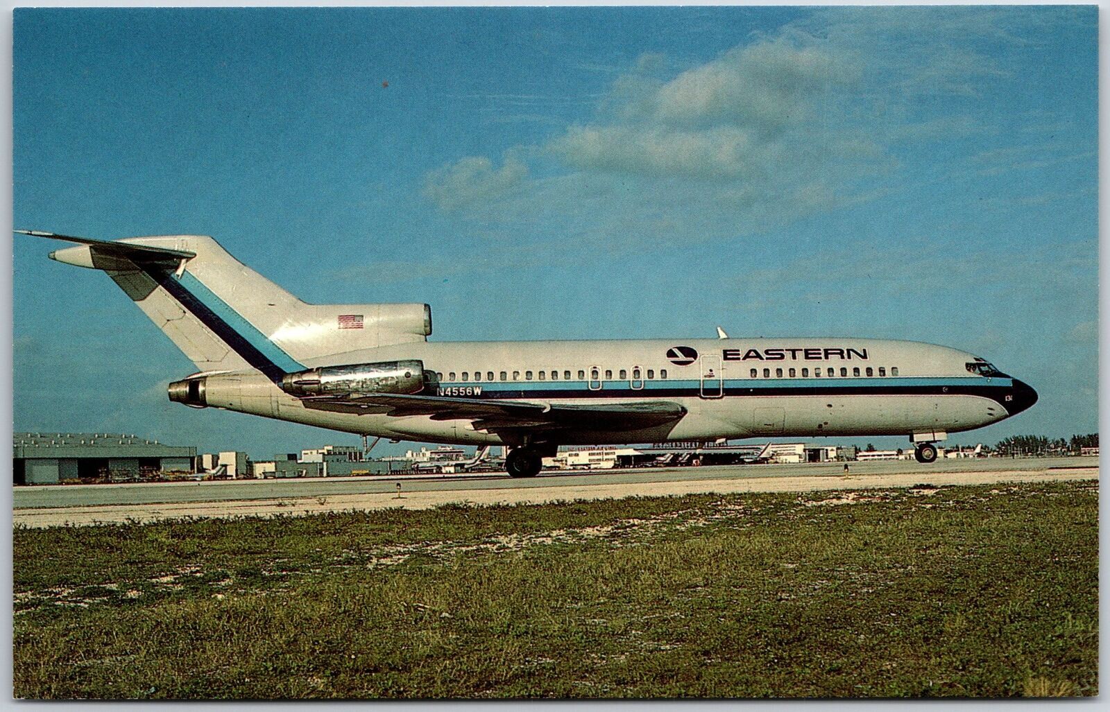 Airplane Eastern Boeing 727-25 TriJet N45556W Airliner Grey Top Scheme ...