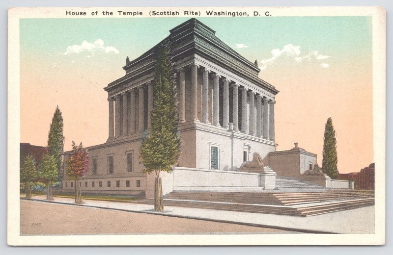 Corner View~Stairs & Pillars~House Of The Temple~Scottish Rite ...