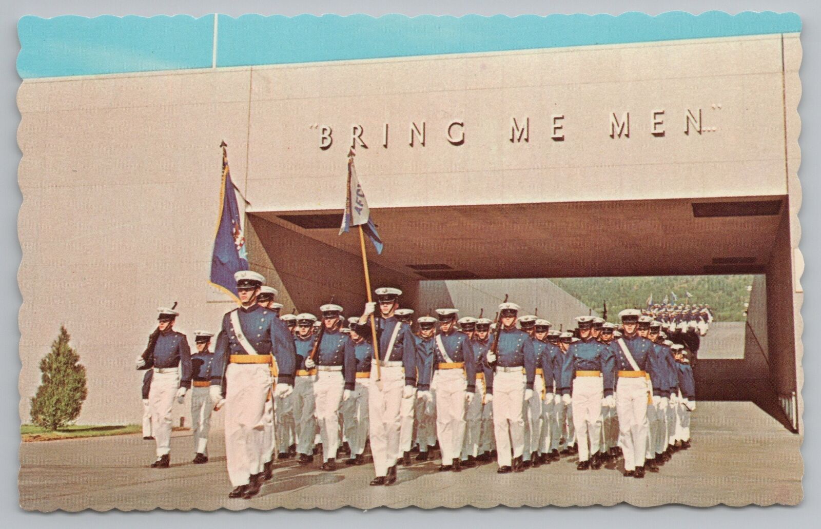 Military~Bring Me Men Marching Cadets US Air Force Academy~Vintage ...