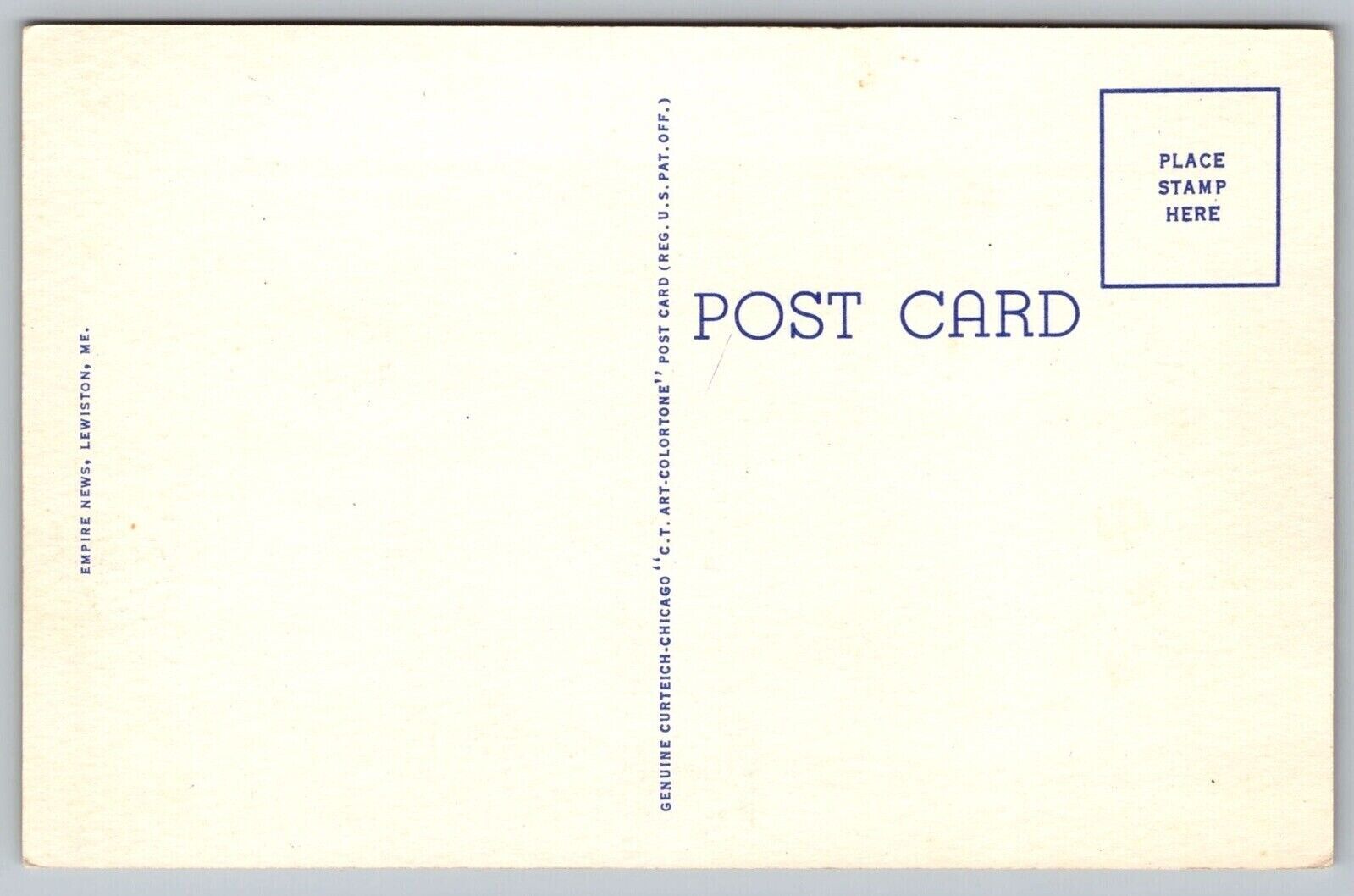 Armory Lewiston Maine Street View Military Government Building Vintage ...