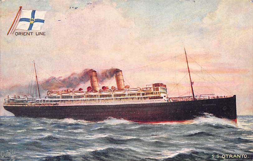 S.S Otranto S.S Otranto , Orient Line View image | Topics - Other ...