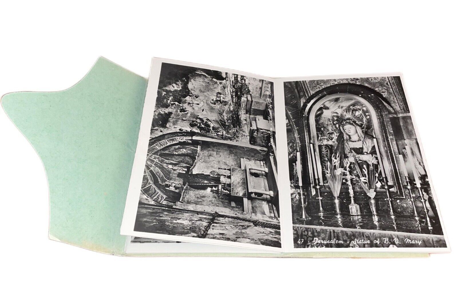 Leporello book folder 12 photo views Jordan Jerusalem old city Holy ...