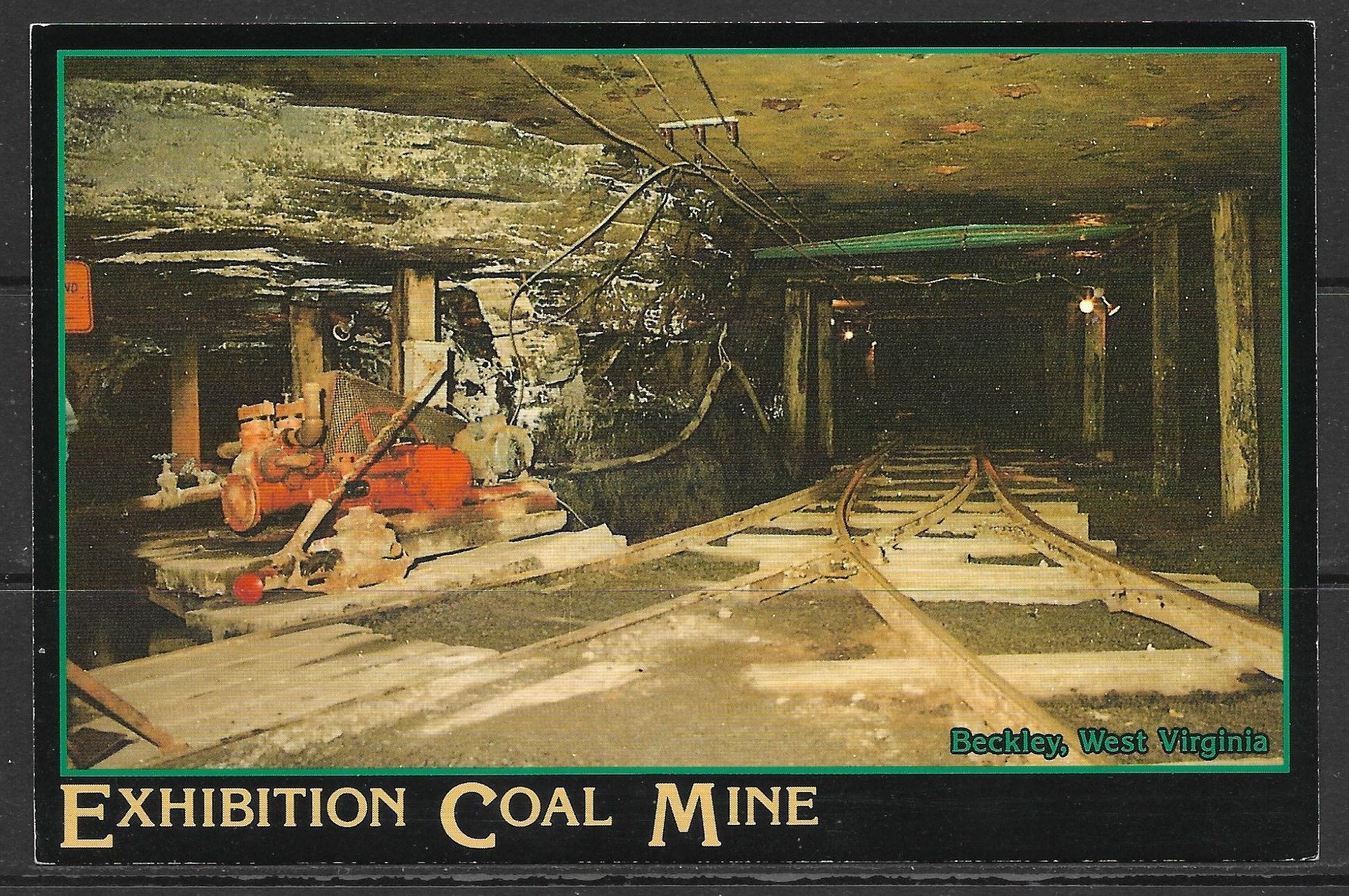 West Virginia, Beckley - Exhibition Coal Mine - New River Park - [WV ...