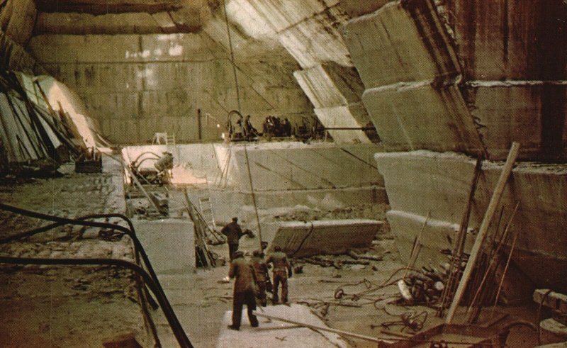 Vintage Postcard Marble Quarry View Proctor Exhibit West Rutland ...