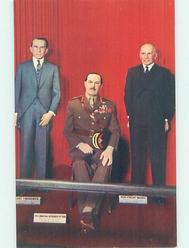 Chrome GOVERNOR GENERALS AT WAX MUSEUM Banff Alberta AB AG1025 | Canada ...