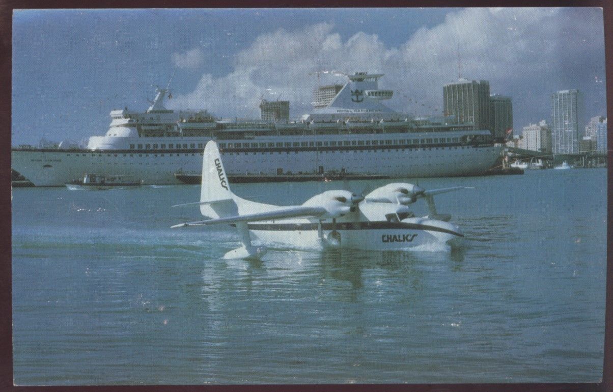 Chalk's Cruise Ship Airline Grumman Turbo Mallard Seaplane Airplane ...