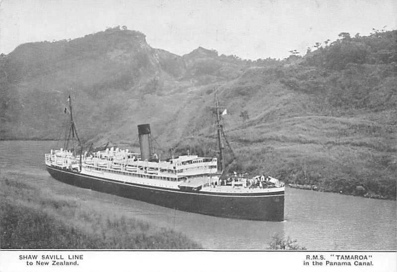 S.S. Tamaroa, Shaw Savill Line View image | Topics - Other, Postcard ...