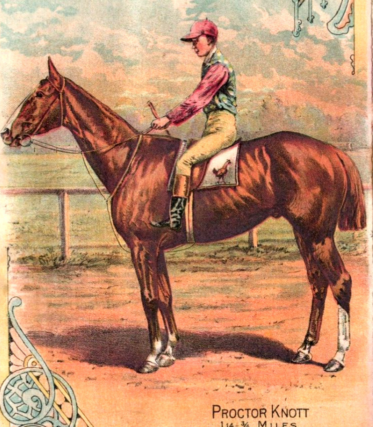 1890 Proctor Knott Winning Race Horse D.M. Osborne & Co Harvesting ...