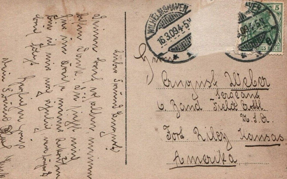 RPPC German Navy Captain and Officers and Crew Photo WWI | Europe ...