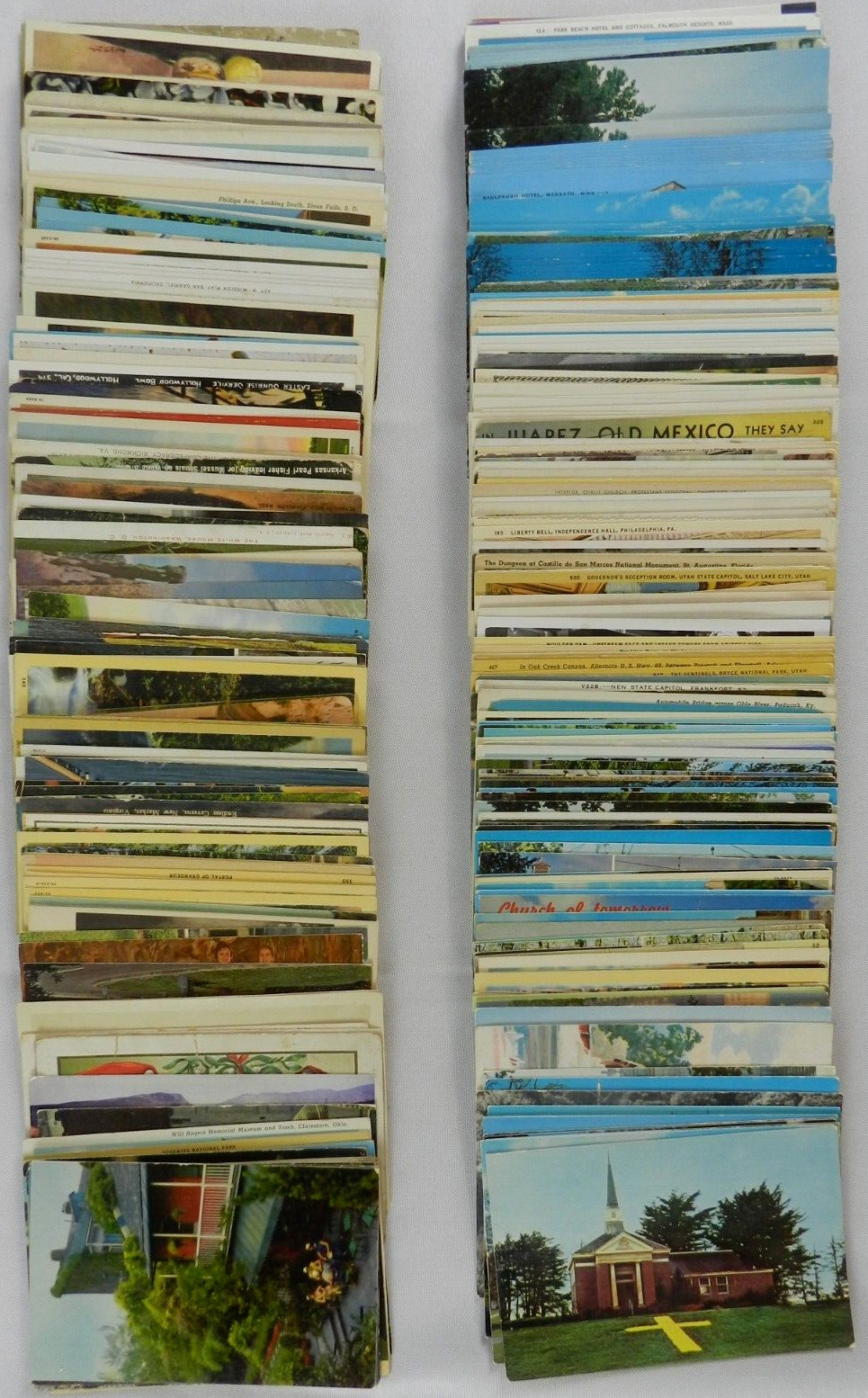 1970's Huge Lot Assorted Postcards 1000+ U.S.A. Street Views, Animals ...