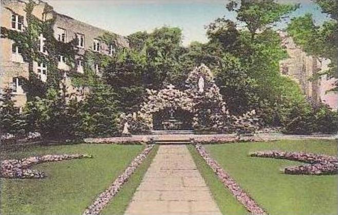 Michigan Orchard Lake Grotto S S Cyril and Methodius Seminary ...