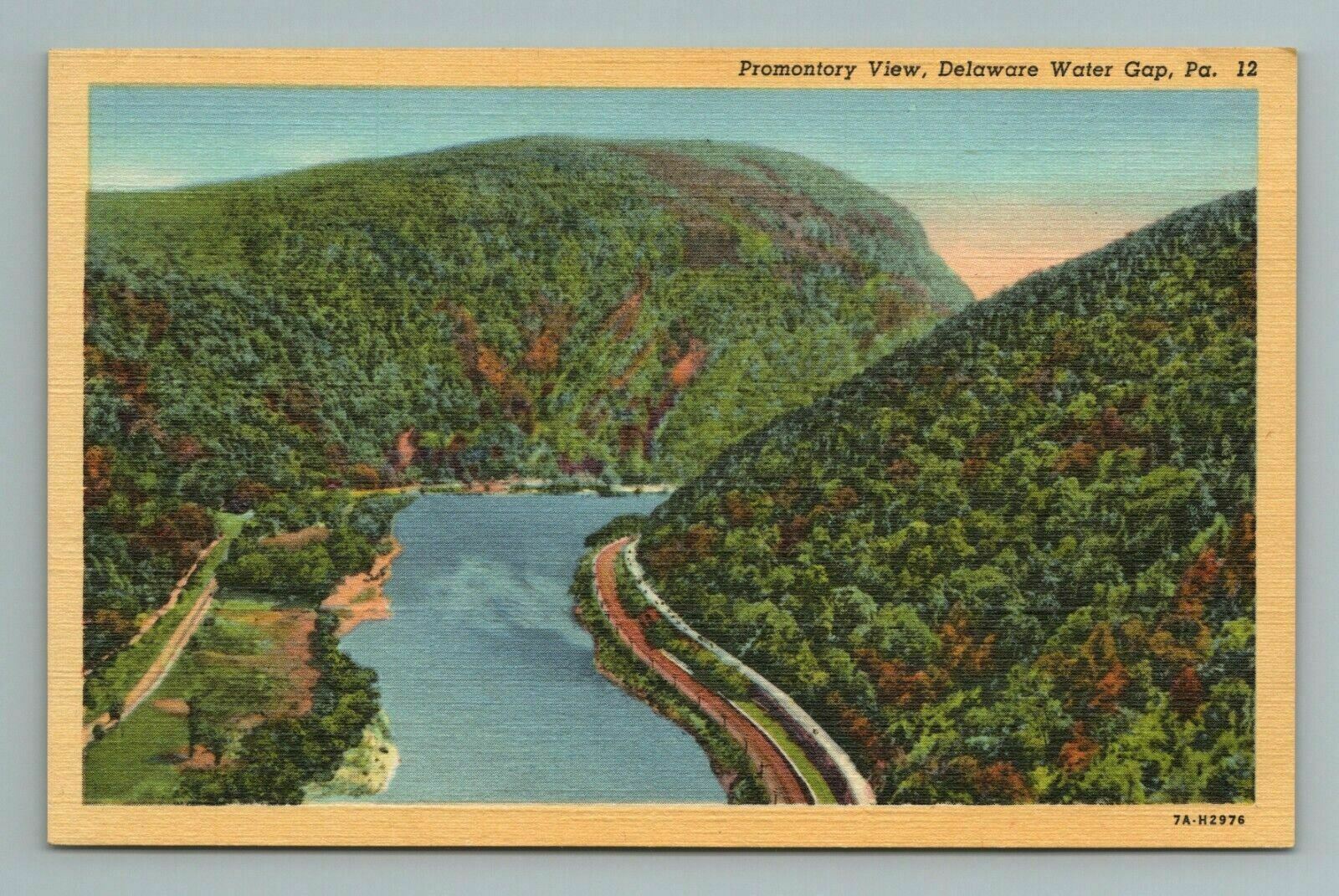 Promontory View, Delaware Water Gap, Pennsylvania, PA Postcard | United ...