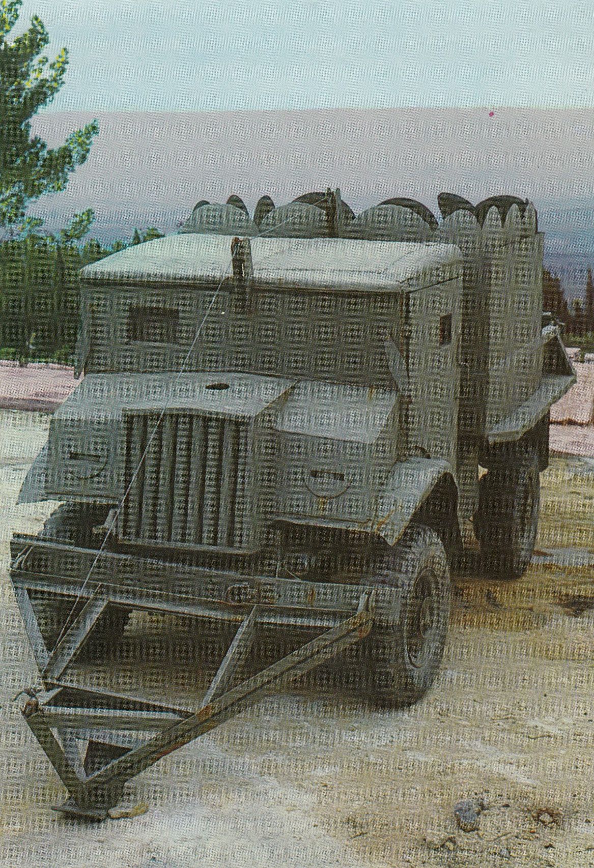 Hashomer Kfar Giladi Guard War Arabic Tel Aviv Israeli Military Truck ...