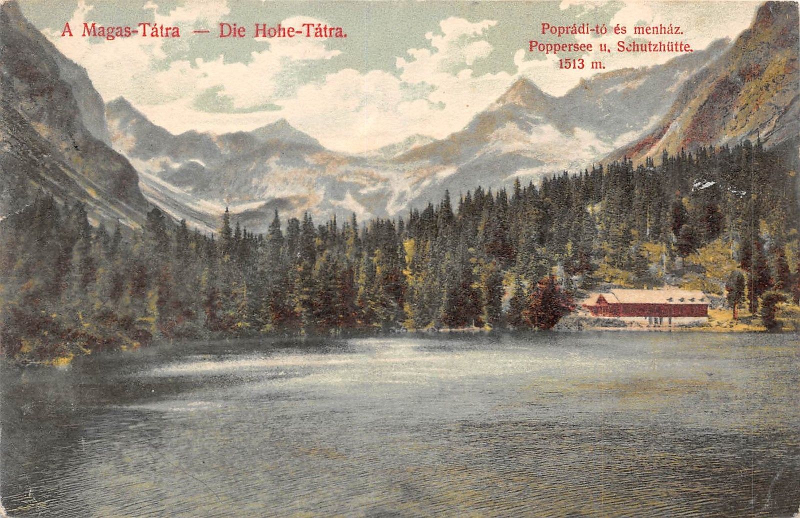 B29117 Die Hohe Tatra Popradi-to es menhaz slovakia | Europe - France ...