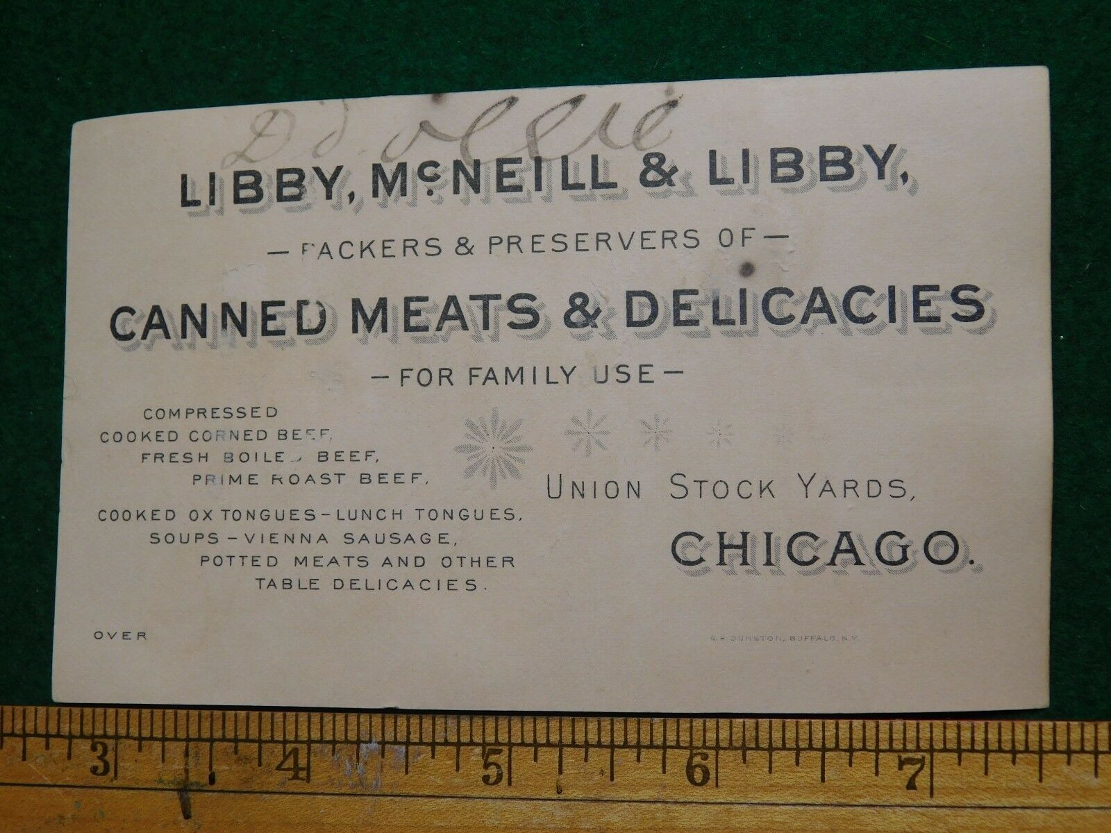 1880s Shakespeare Richard II, Libby, Mcneill & Libby Canned Meats Trade ...