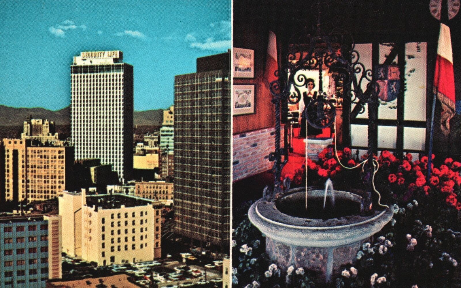 Vintage Postcard Top Of The Rockies 30th Floor Security Life Building ...