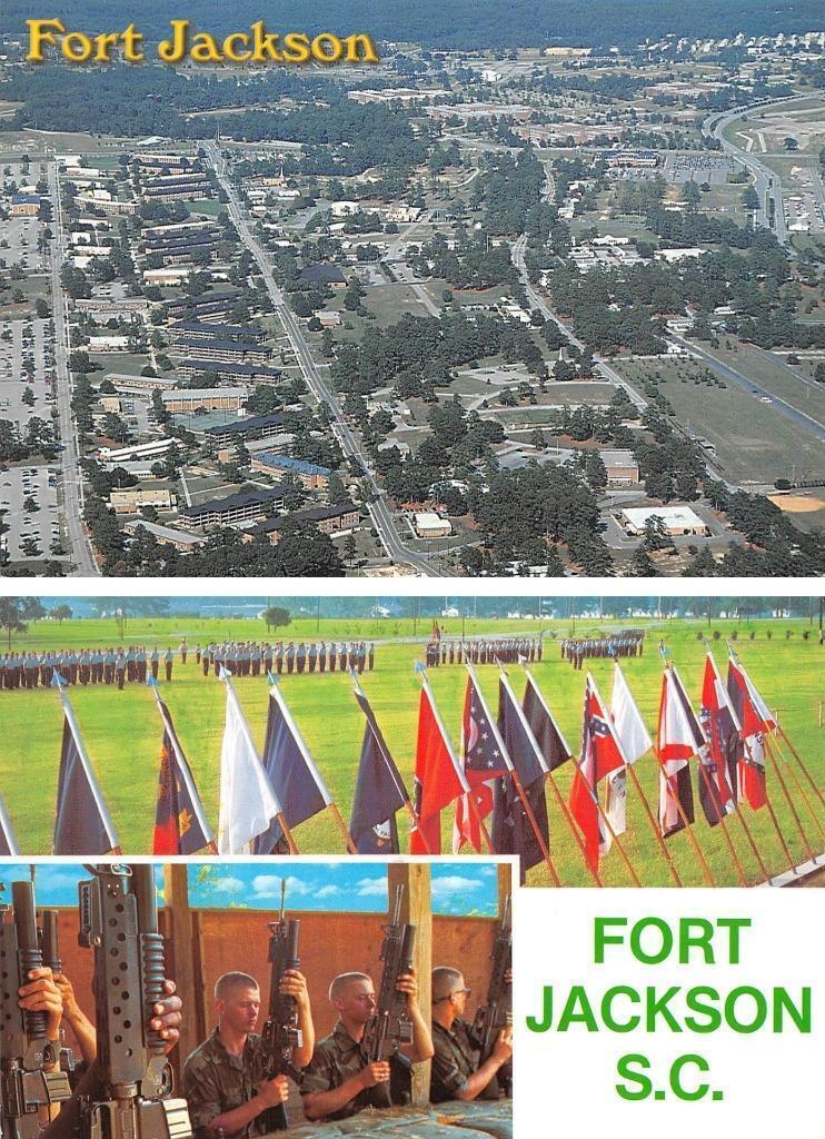 2~4X6 Postcards SC South Carolina FORT JACKSON Aerial~Grenade Launcher ...