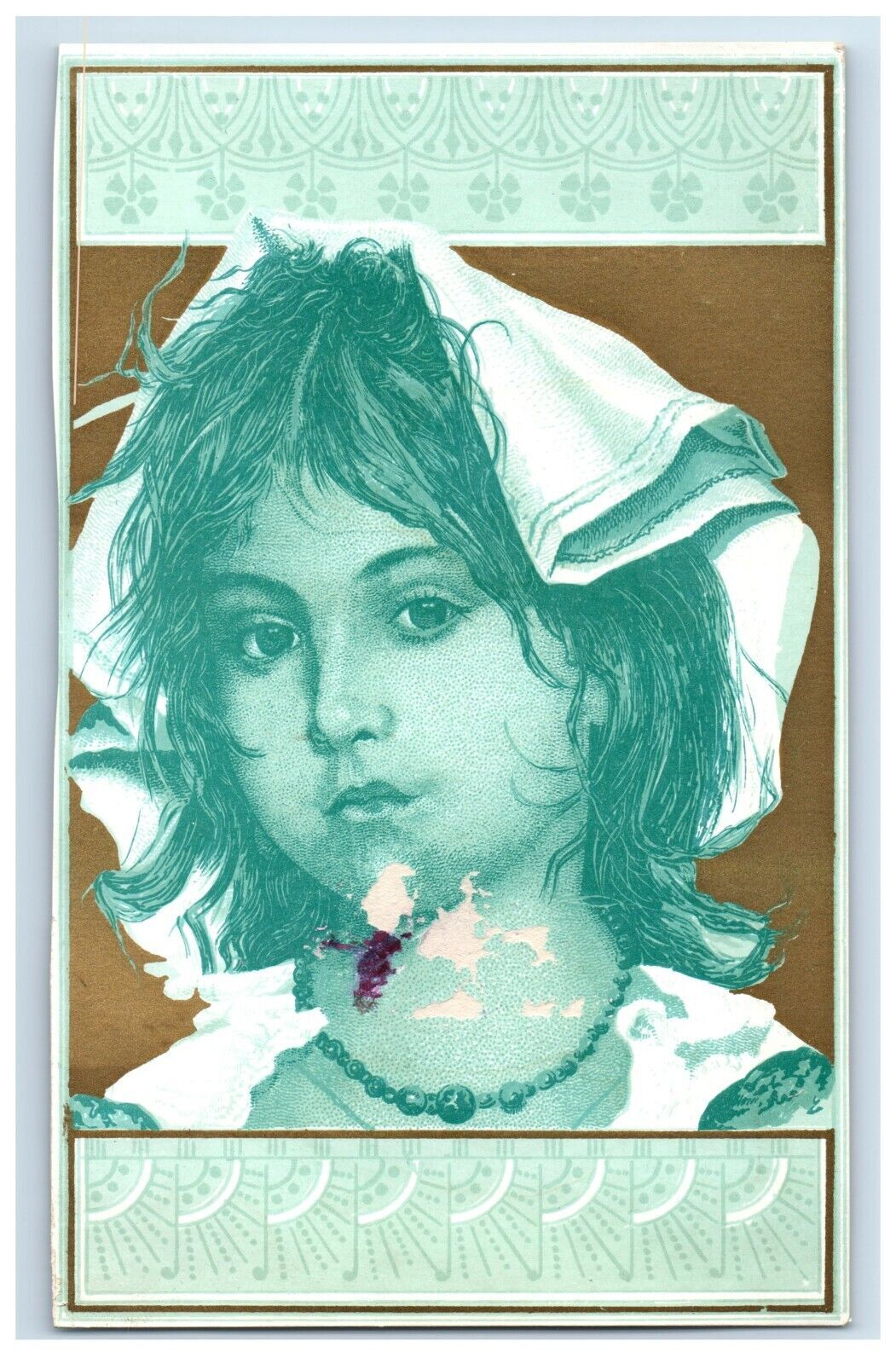 1880s Victorian Trade Cards Printer Samples Cute Children Lot Of 2 Fab ...