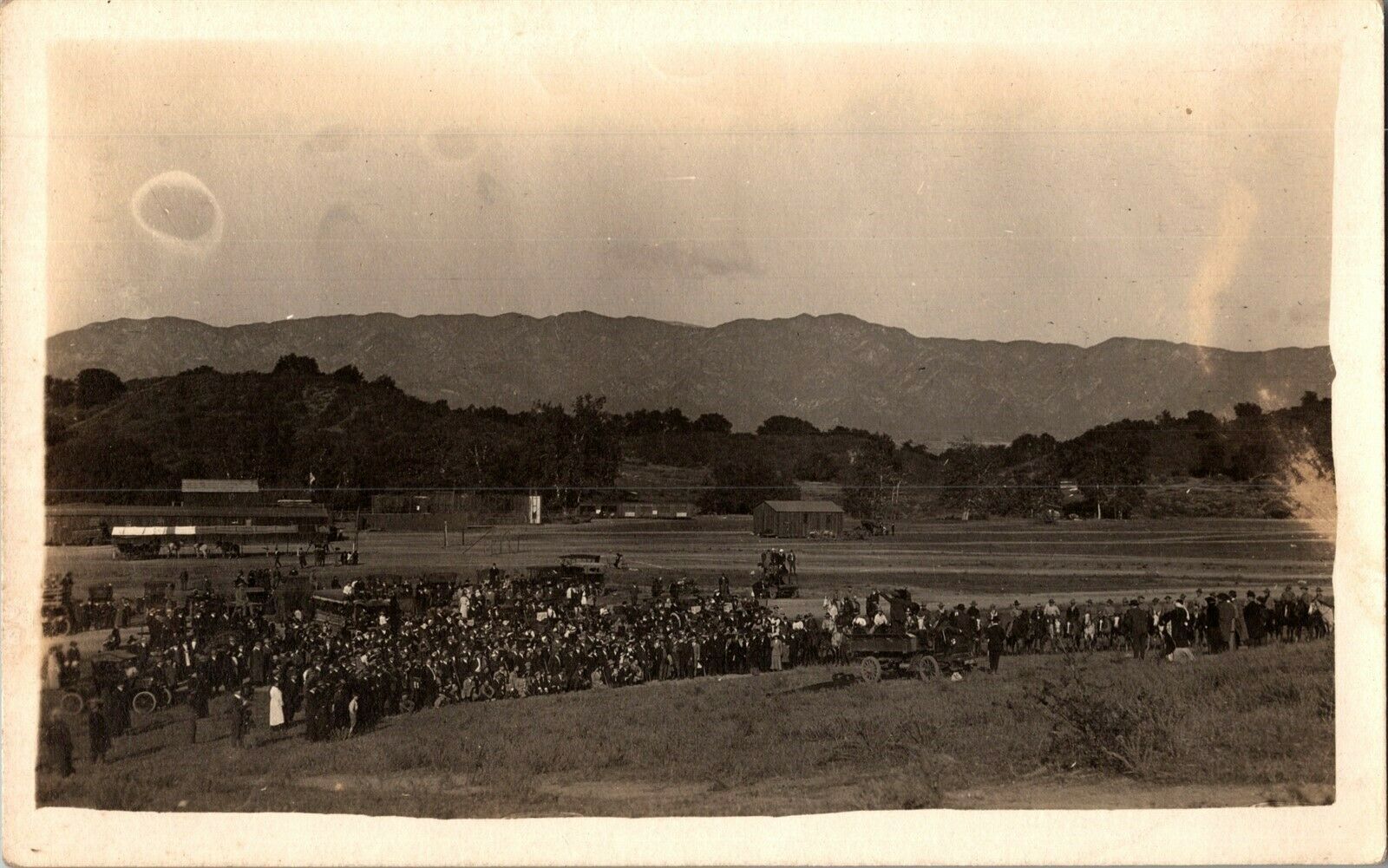 RPPC Filming at Universal City Studio Ranch Lot c1913 CA Vtg Postcard ...