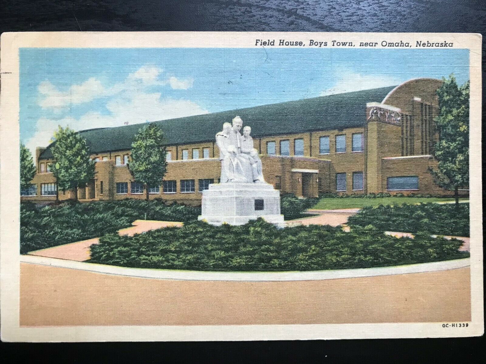 Vintage Postcard 1950 Field House Boys Town Omaha Nebraska | United ...