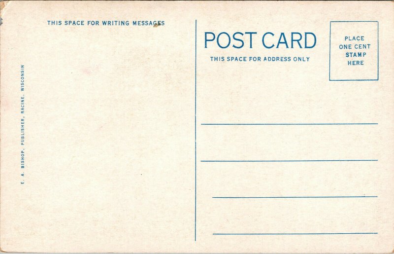 Vtg 1920s Chadbourne Hall University Of Wisconsin Madison WI Postcard ...