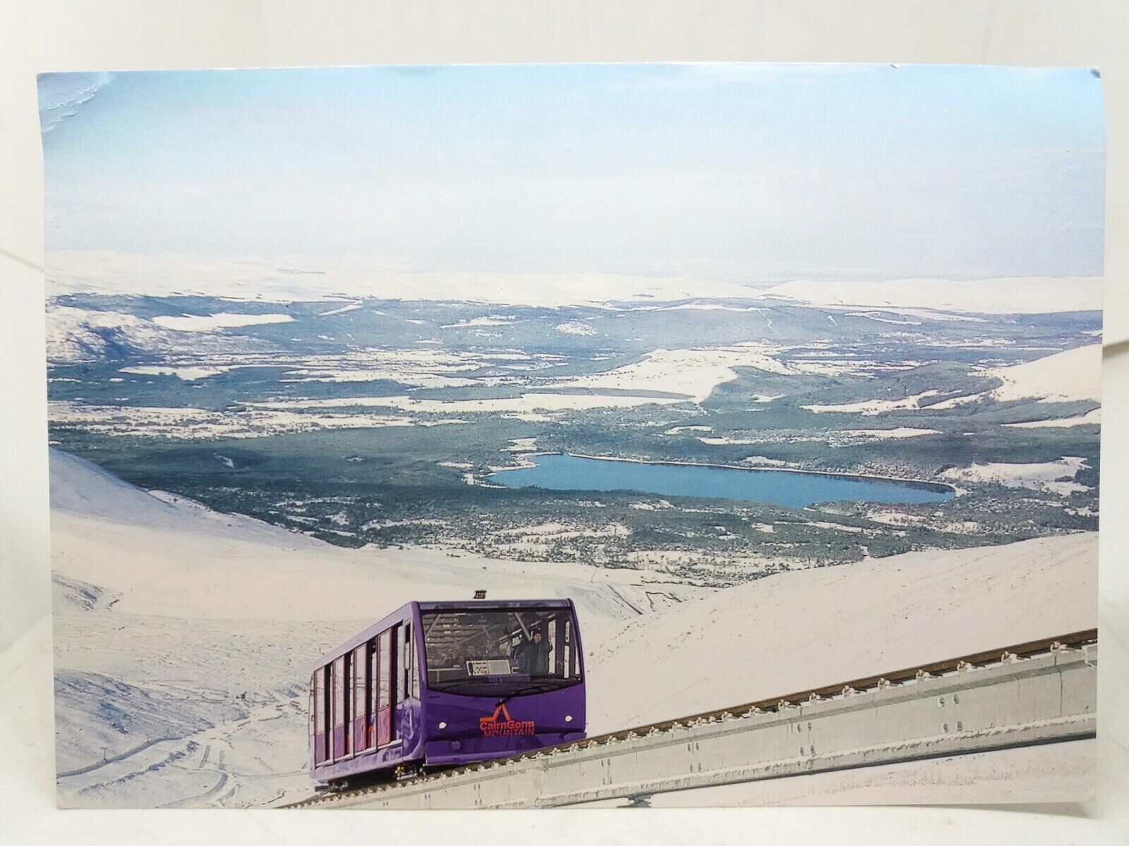 The Funicular Railway Cairngorm Mountains Scotland Vintage Postcard ...