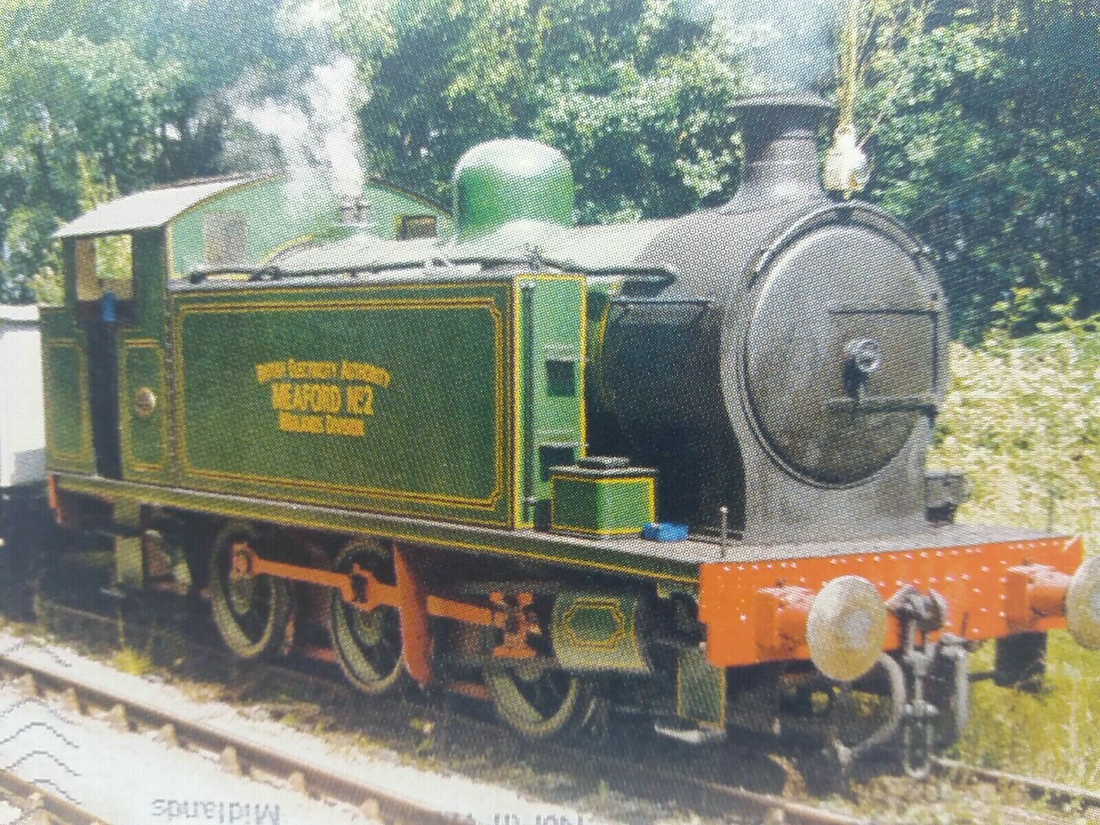 Foxfield Steam Railway Tank Engine Meaford No2 Vintage Postcard ...