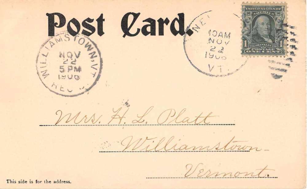 Newbury Vermont The Common Antique Postcard J51520 | United States ...