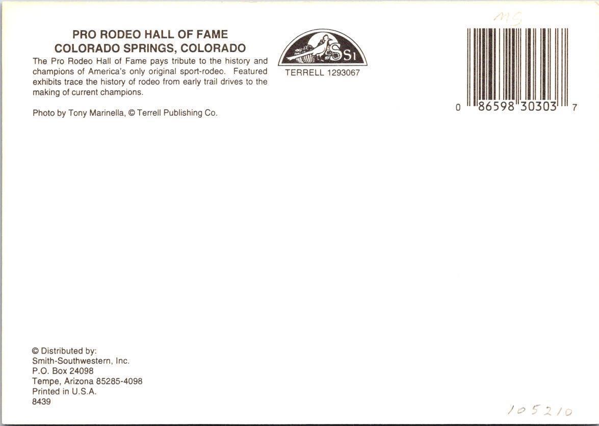 Colorado Springs, CO Colorado PRO RODEO HALL OF FAME~Night View 4X6 ...