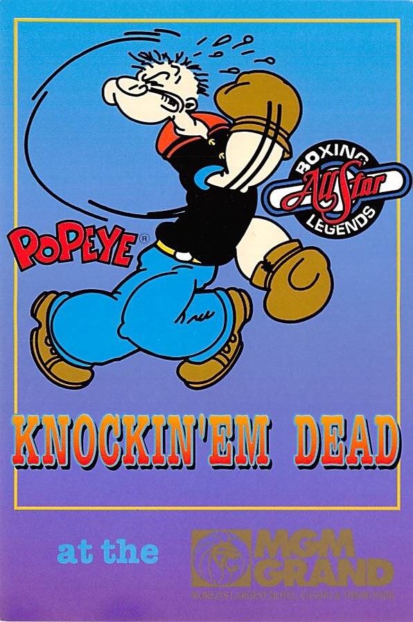 Popeye Knockin'Em Dead, At Mgm Grand Hotel, Casino And Theme Park ...