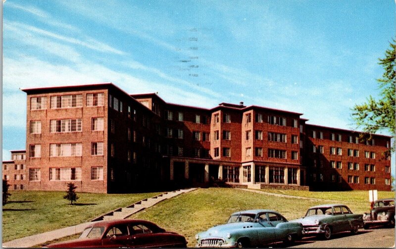 Burnham Halls Western Michigan College Campus Kalamazoo MI Postcard ...