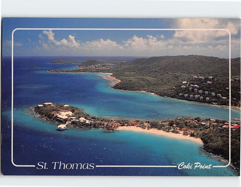 Postcard Coki Point, St. Thomas, U.S. Virgin Islands | United States ...