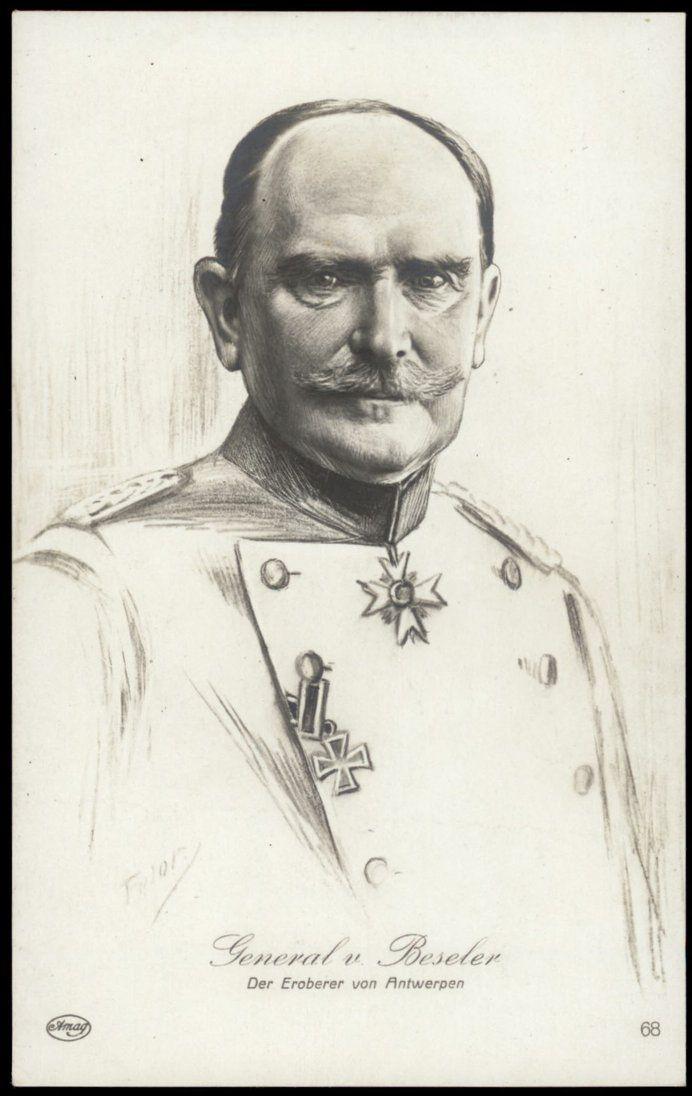 Germany WWI General von Beseler Artist Signed RPPC G77363 | Europe ...