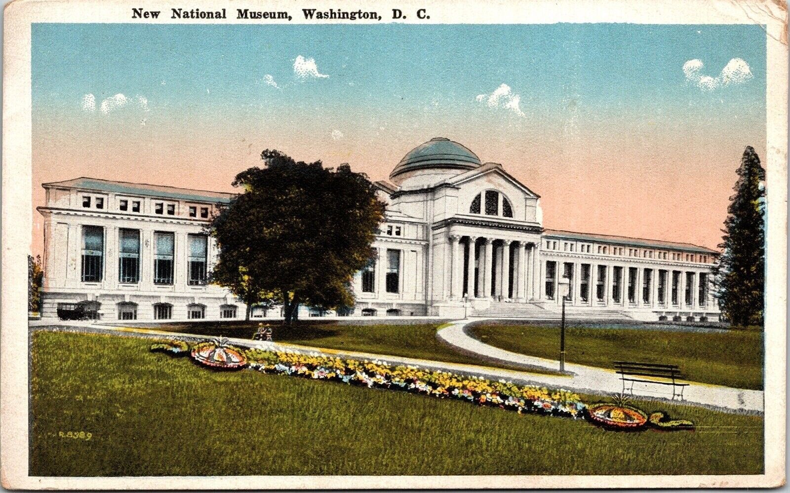 View New National Museum Washington DC Road Flower Bed Greenery ...