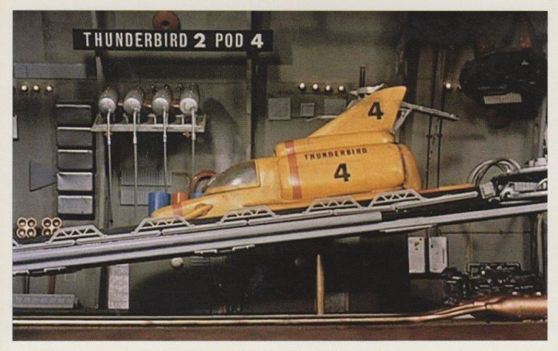 Thunderbird 4 Craft Episode 1 of Season 2 Thunderbirds Postcard ...